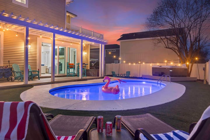 Destin House Pool+hot Tub|free Golfcart & Gameroom - Destin, FL