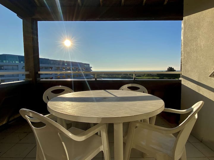 Ref 148 - Duplex Pour 6 Vue Mer Piscine Ascenseur - Port Navalo