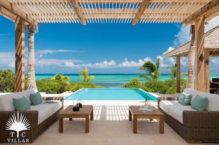 Tc Villas | Castaway | Luxury Beachfront W. Pool - Turks and Caicos Islands
