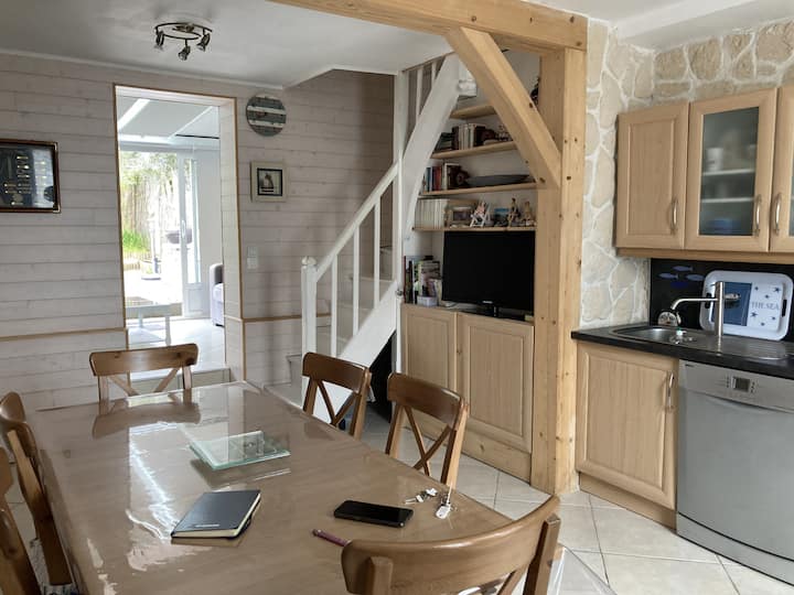 65 M² Casa ∙ 3 Habitaciones ∙ 6 Huéspedes - Quiberville