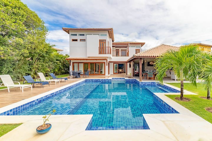 Sa04 Casa Alto Padrão 4 Suítes - Quintas Do Sauípe - Brésil