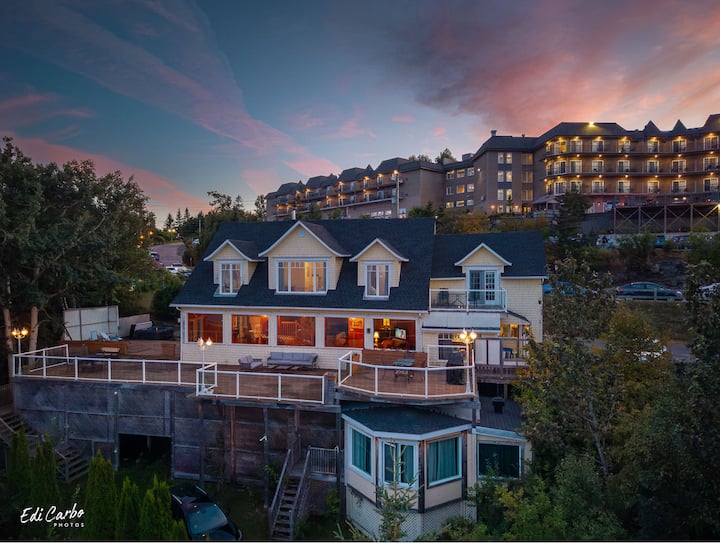 Chalet Historique Avec Vue Sur Le Fleuve - La Malbaie