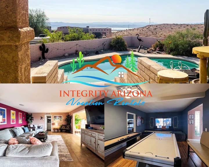 Lodestar Lake Livin! 4-bedroom, Pool, Views! - Lake Havasu City, AZ