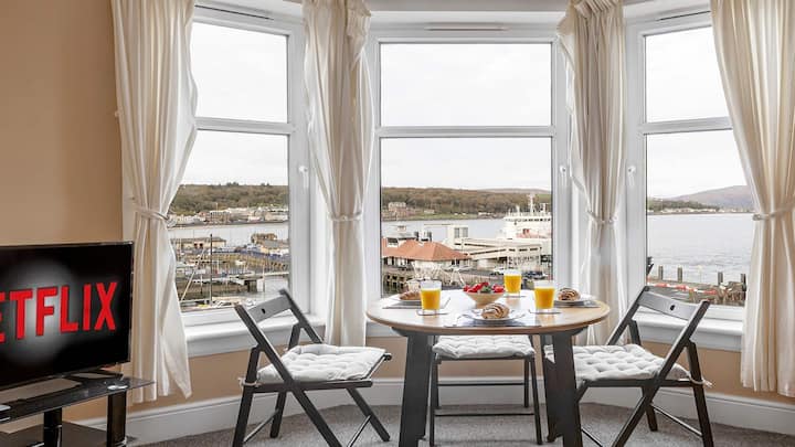 Sea-view Apartment By Rothesay Harbour - Bute