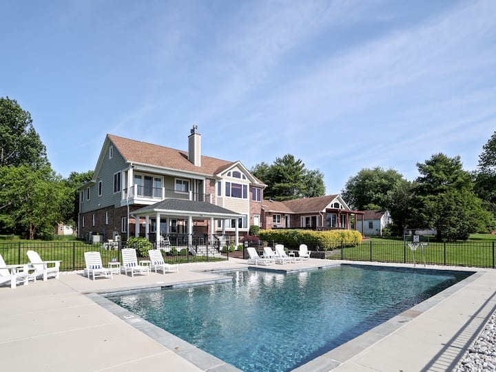 Kent Island Waterfront | Game Room | Pool | Outdoor Dining | Stunning View - Maryland