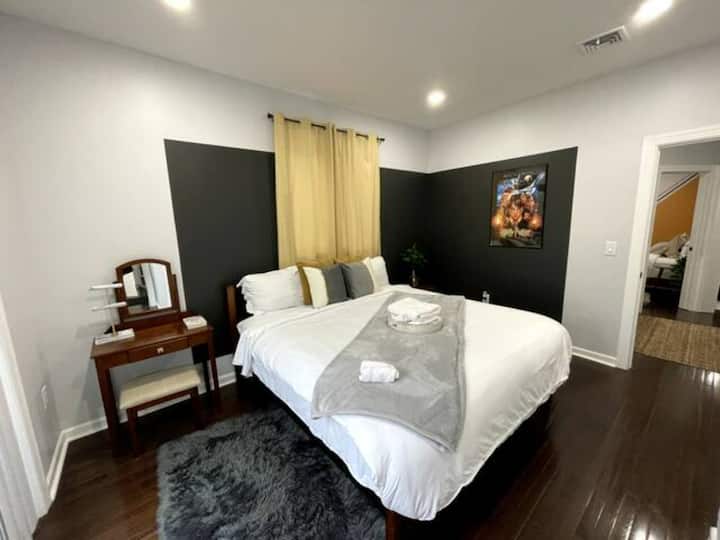 Big 4br, Private Deck~sleeps 10~ewr 15min~ny 30min - Staten Island