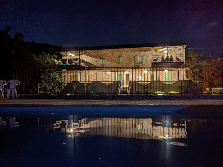 Gîte N°7-duplex-famille-salle De Bain Privée Séparée - Ardèche