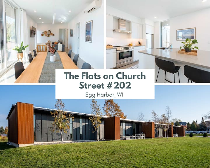 3br Modern Duplex · Walk To Downtown Egg Harbor - Egg Harbor, WI