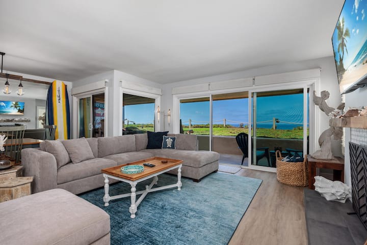 Salty Shores - Oceanfront, Near Racetrack, Pool - Encinitas, CA