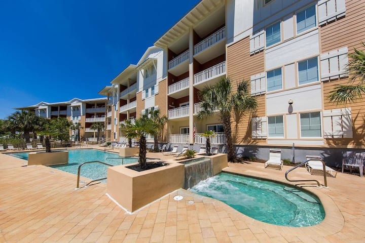 2 Br/2 Bath Condo At Waterside Village Unit 204 - Mexico Beach, FL