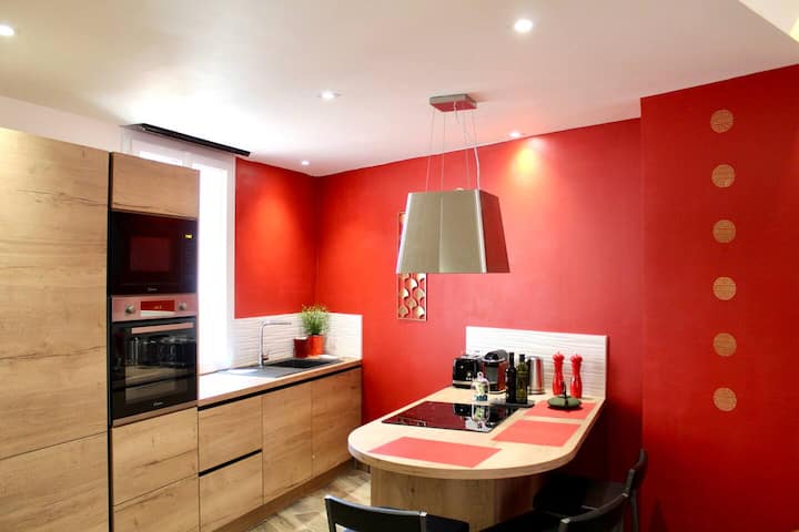 Appartement Lotus Rouge, 2 Chambres, Proche Mairie - Aix-en-Provence