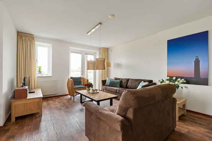 Luxury 4-pers. Apartment With Unique Beach View - Hellevoetsluis