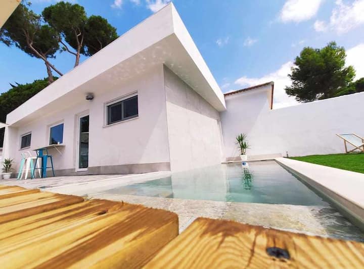 Villa Maruja, Moderna Casa Con Piscina - Chiclana de la Frontera