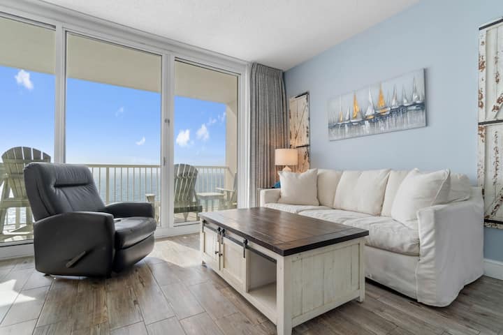 Sea View Estate Pcb 1815-beach Front-sleeps 4 - Panama City Beach, FL