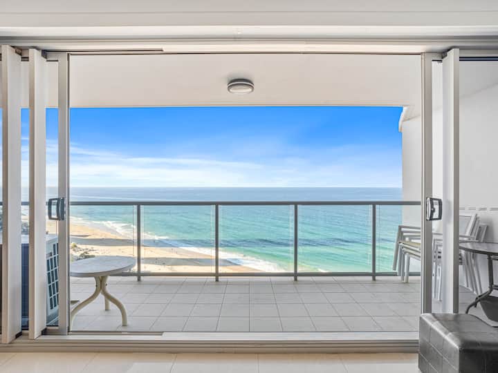 Level 26 Ocean View, Deluxe 2bed 2bath, Free Wifi - Gold Coast