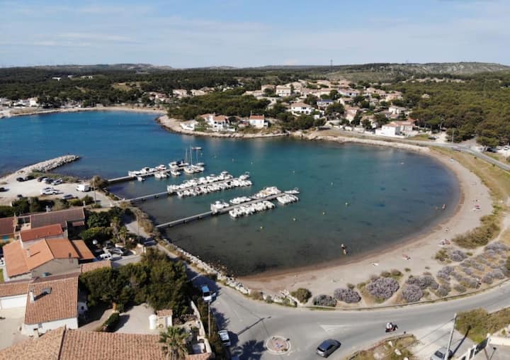 Villa Pieds Dans La Mer De La Côte Bleue - Martigues