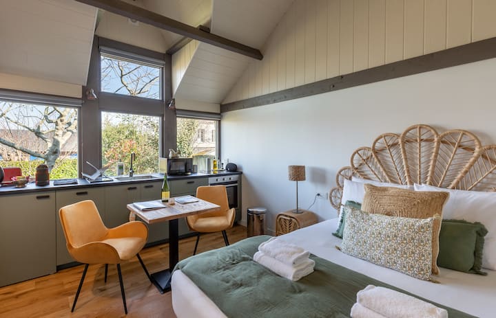 Le Nid De La Maison Saint Léonard Joli Jardin - Honfleur