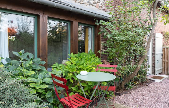 Le Cottage De La Maison Saint Léonard Joli Jardin - Honfleur