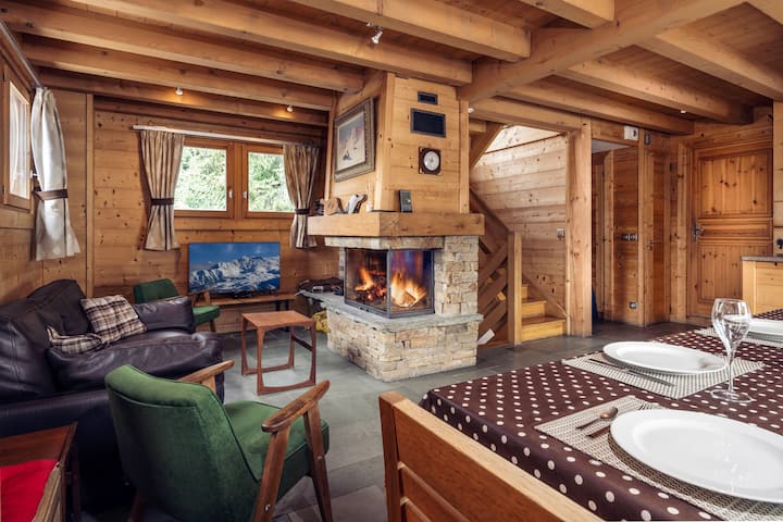 Chalet De Luxe Avec Bain Nordique - Méribel