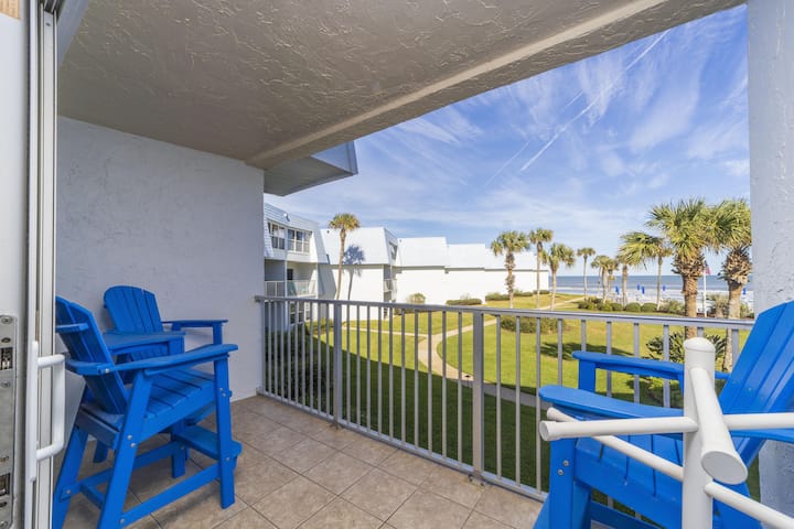Condo En Bord De Mer Avec Vue Sur L'océan - Sandpiper 216 - Crescent Beach, FL