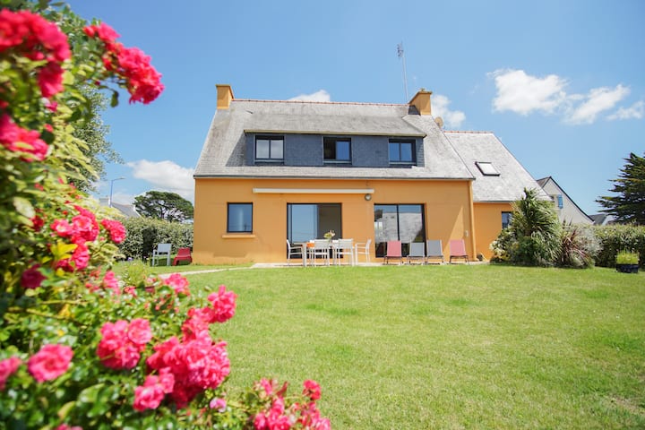 -Gaïa- Maison Familiale Vue Mer Et Jardin Dourveil - Pont-Aven