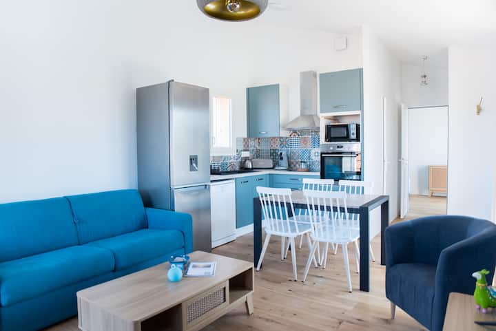 Superbe Logement Avec Terrasse Perché En Ville - Lacanau