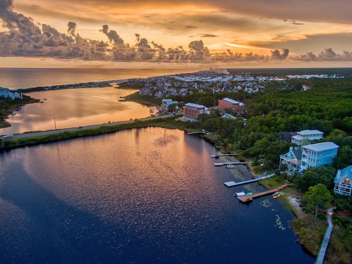 30a | Private Dock | Firepit | Kayaks | Yard Games - Rosemary Beach, FL