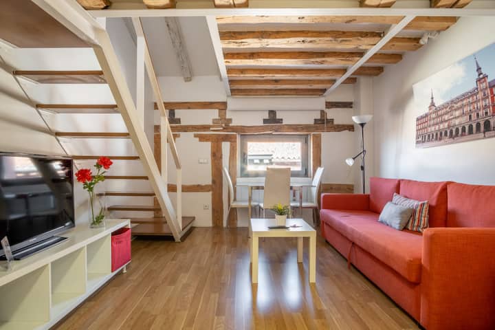 Central Apt With 2 Single Bedrooms - Plaza Mayor - Madrid