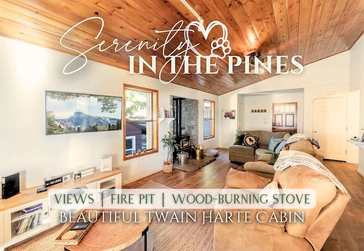 Serenity In The Pines: Cozy Mountain Retreat - Brentwood Lake, Twain Harte