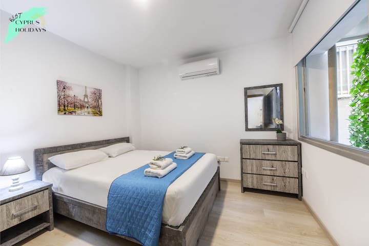 C-premium Flat 1, 100m From Beach And City Centre - Larnaca