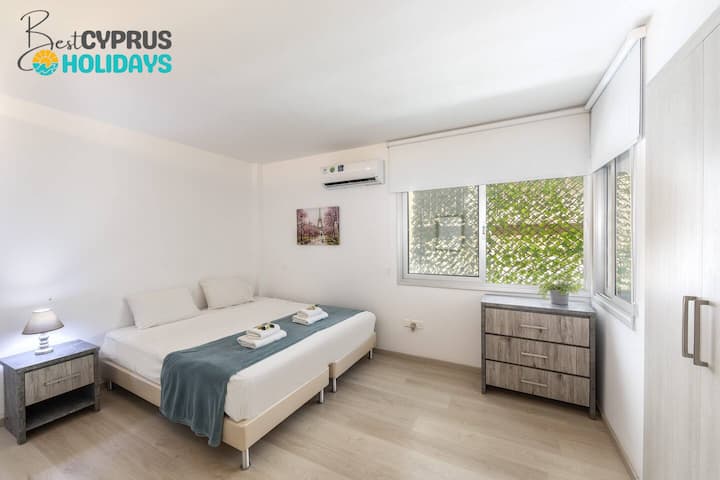 C-premium Flat 5, 100m From Beach And City Centre - Larnaca