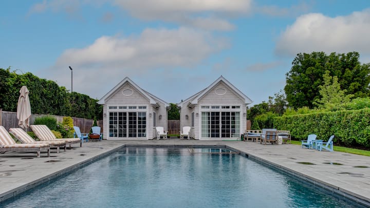 4br/3.5ba: Westhampton Beach, Private Pool, Gym - Eastport, NY
