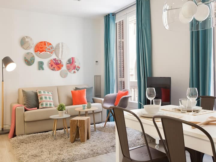 Appartement Avec Style En Plein Centre P2 - Barcelona