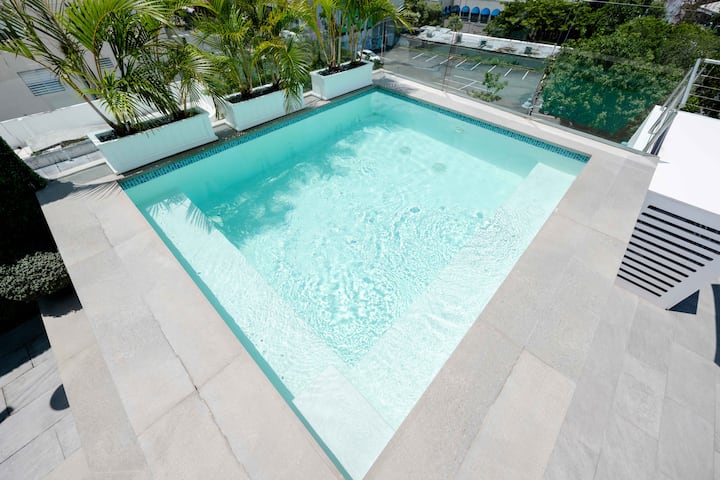 Plunge Pool Stay With Parking+generator - Porto Rico