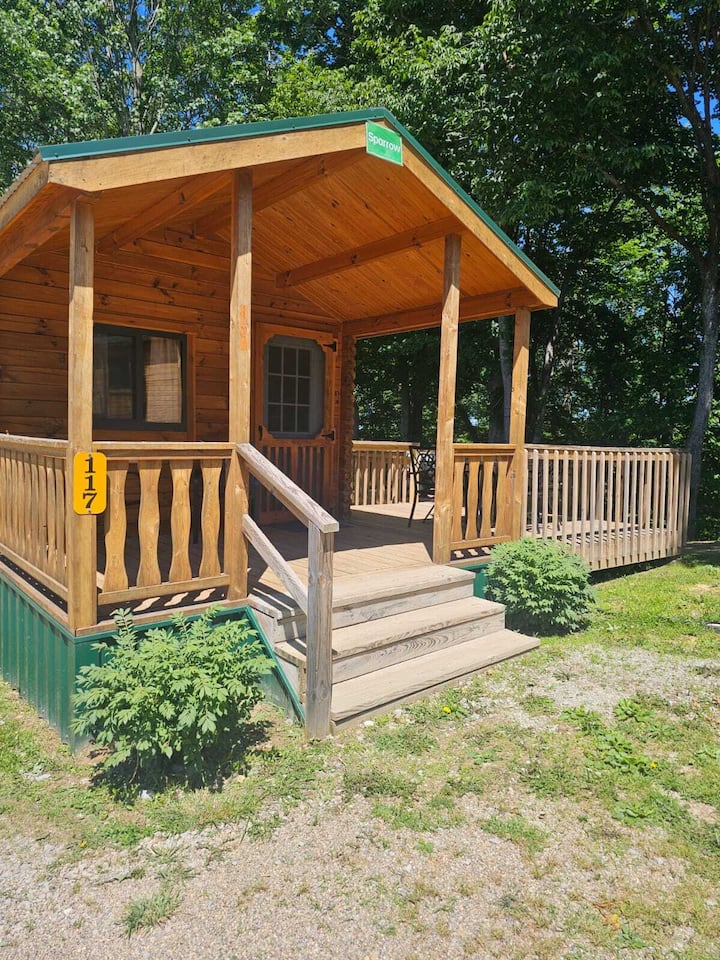 117 - Sparrow - Log Cabin - Logan, OH