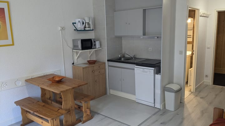 200m From Resort Center, 6th Floor, Tv, 19m², Orcières Merlette 1850 - Orcières