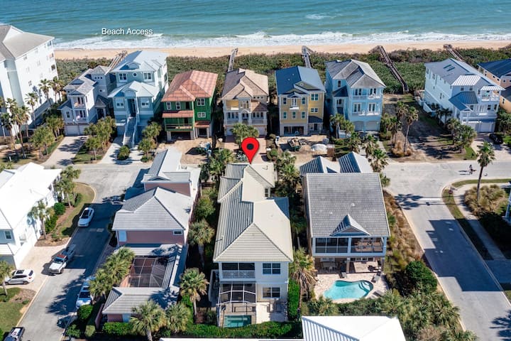 Beach Haven Private Heated Dip Pool! - Palm Coast, FL