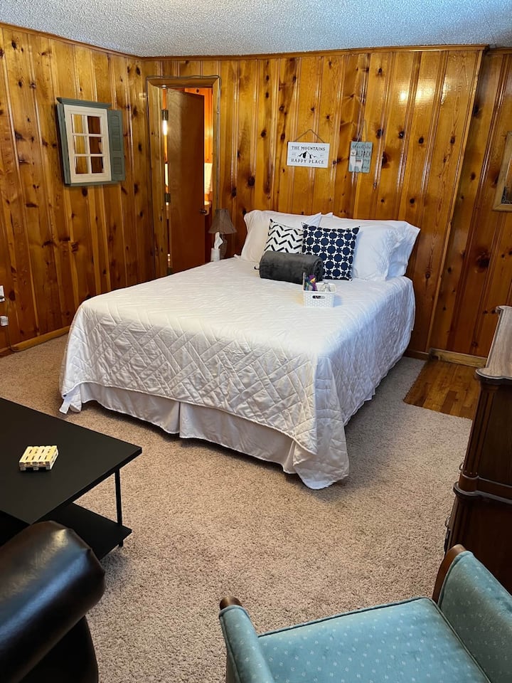 Mountain View Lodge Queen Single - Room 2 - Red River, NM
