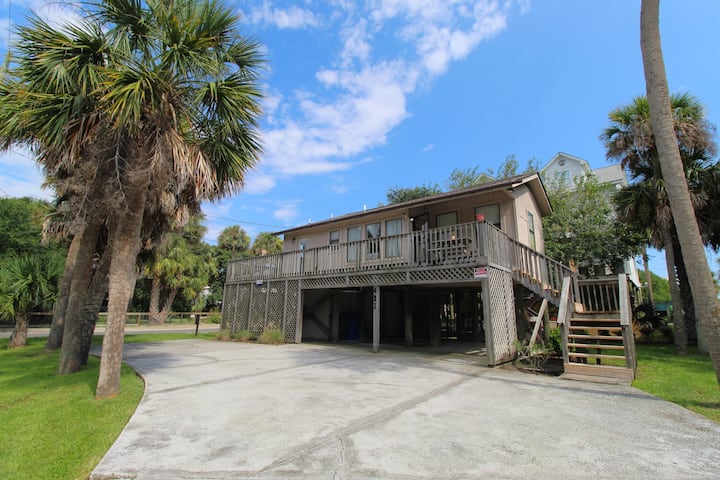 Coastal Cottage 1 Block From Beach!~steele - Folly Beach, SC