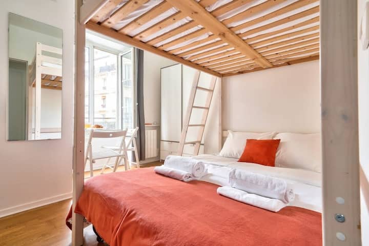 Charming Studio-coeur Du 17e - Moyenne Durée (2fd) - Clichy