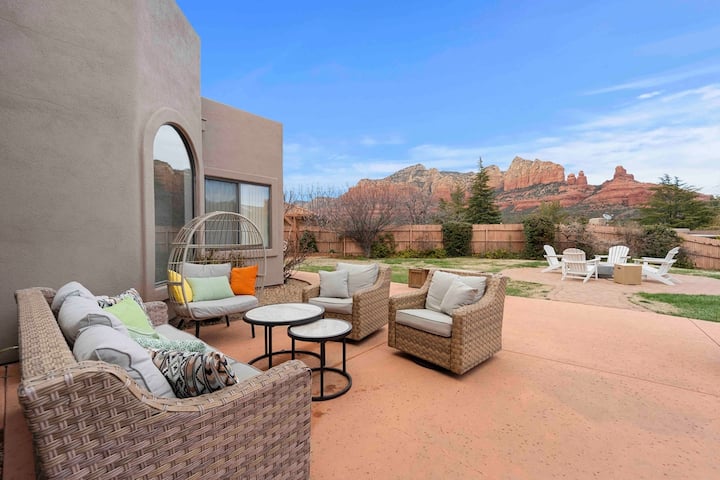 Private Pool! Walk To Uptown/views/gameroom/hottub - Sedona, AZ