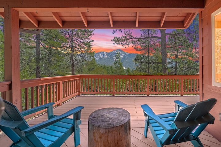 Mountain View: Gorgeous Views, Ac, Jacuzzi Bathtub - Idyllwild-Pine Cove, CA