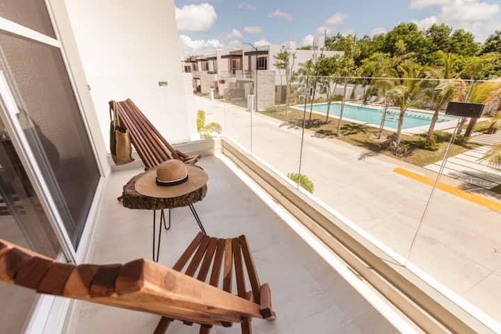 Casa Caribe |10min To Beach, Wifi 100mb,3pools,gym - Playa del Carmen