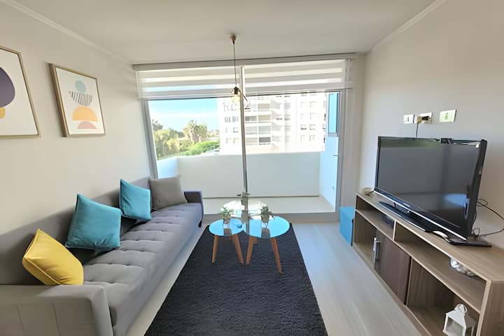 Depto. Piso 3 En Condominio Pacífico 2800 - La Serena