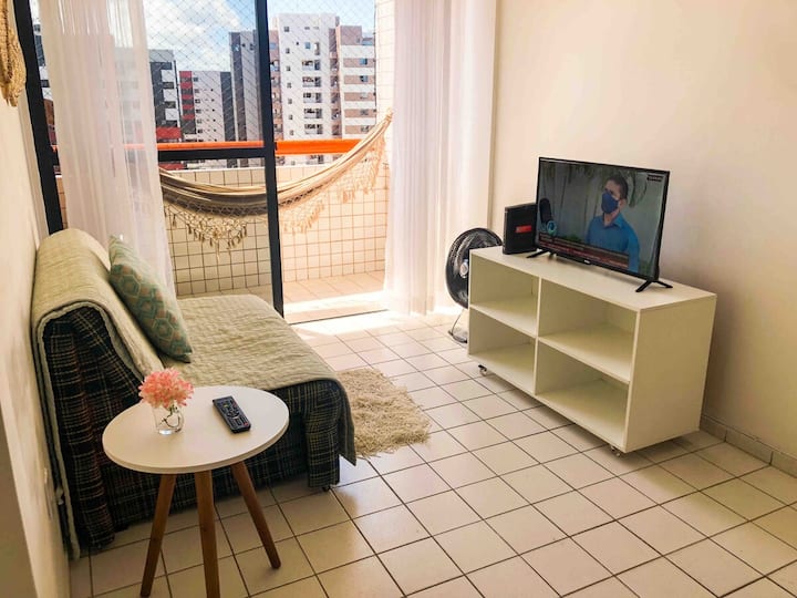 Rf-86: Apê Completo E Aconchegante Na Ponta Verde - Maceió