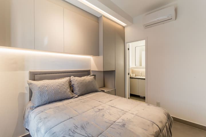 High Standard Apartment Wifi+smart Tv+a/c - Sao Paulo