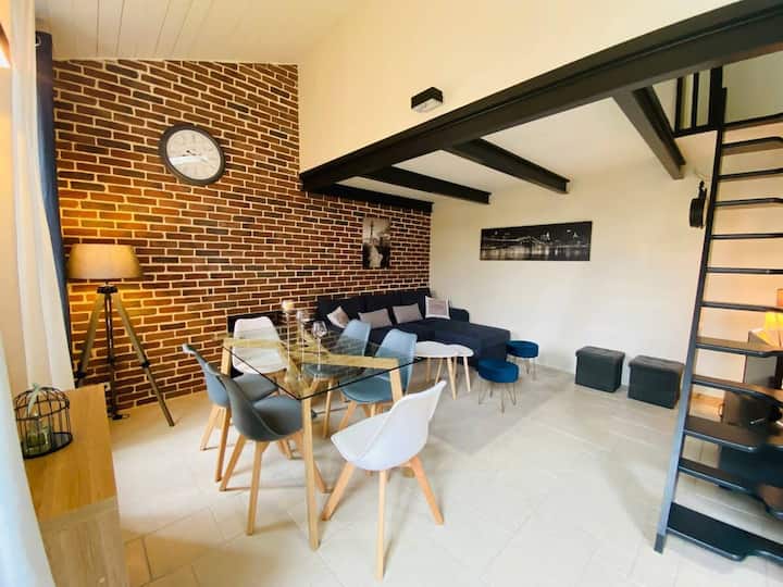 La Madeleine - Maison De Ville Moderne - Terrasse - La Rochelle