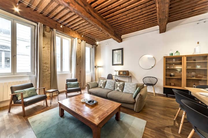 All In Lyon | Grand Appartement Central à Lyon - Lyon