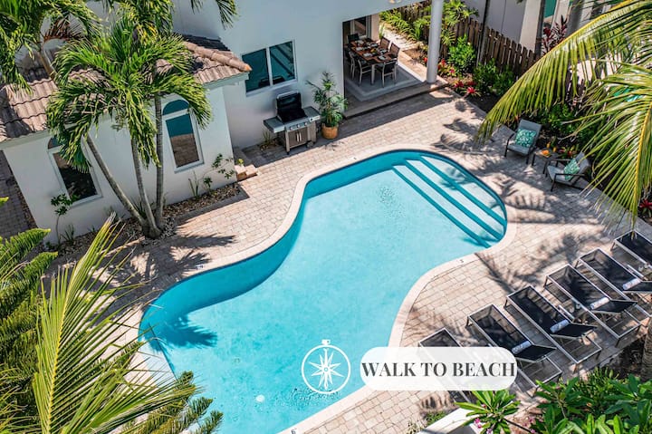 Steps From The Beach | Heated Pool | Sun Key| Game Room | Resldences - Fort Lauderdale