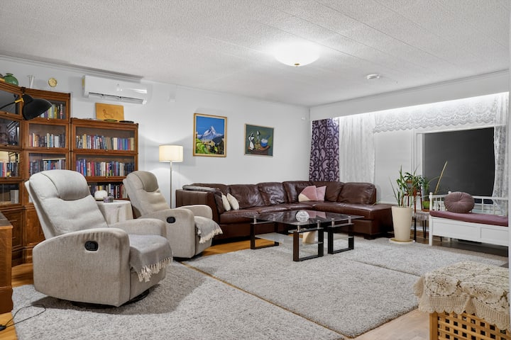 Tieva | 4br House + Sauna | Free Parking - Sodankylä